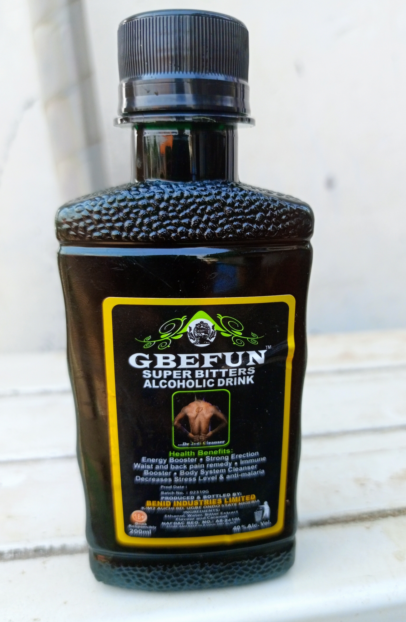 Gbefun Super Bitters 100ml – Benid Industries Limited